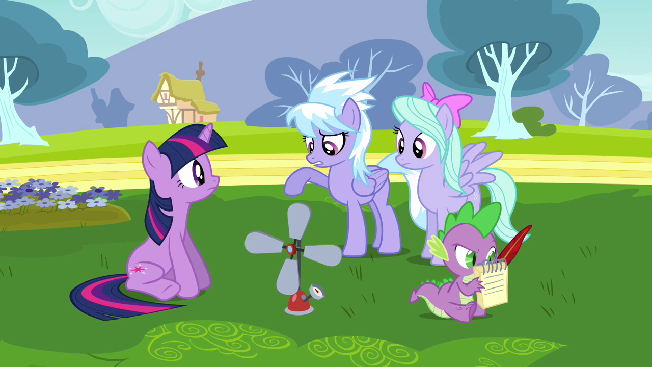 #2406612 - safe, screencap, cloudchaser, flitter, spike, twilight ...