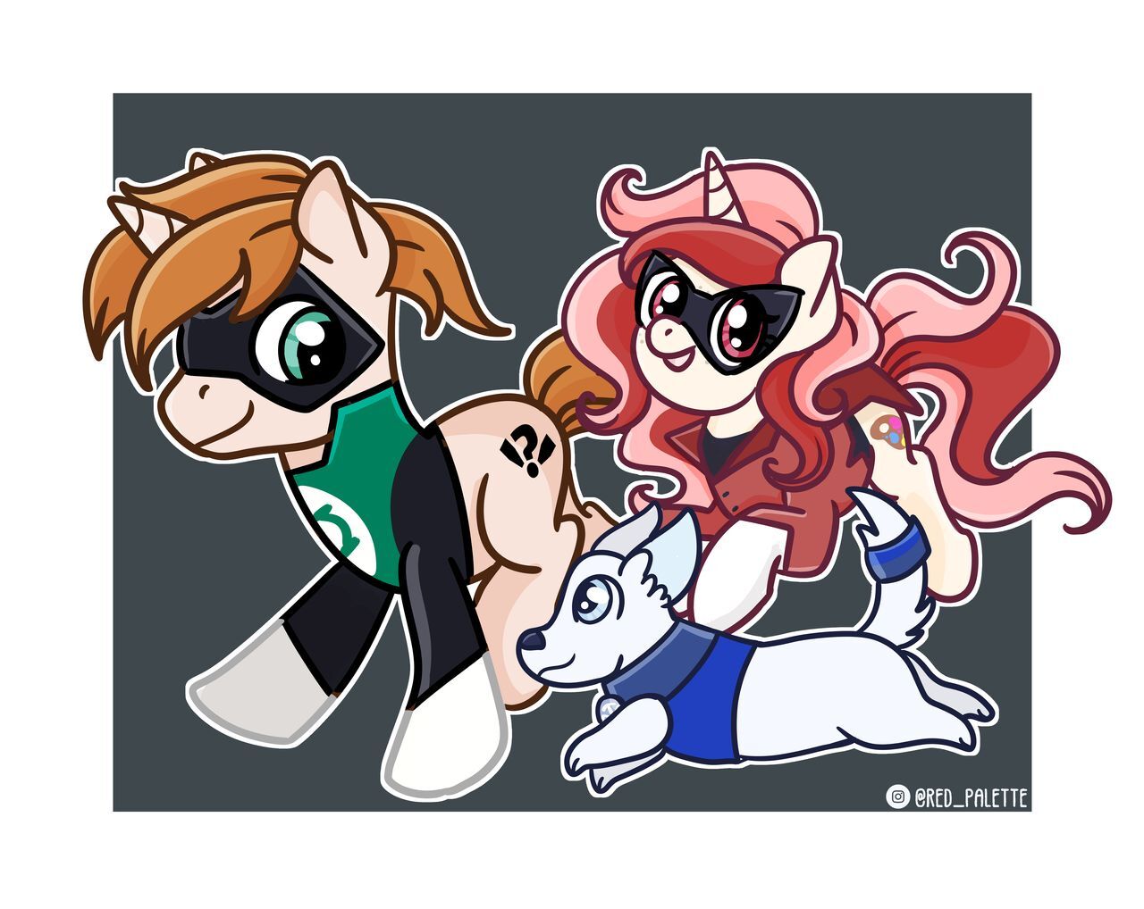 #2407337 - safe, artist:redpalette, oc, oc:km64, oc:red palette, oc ...