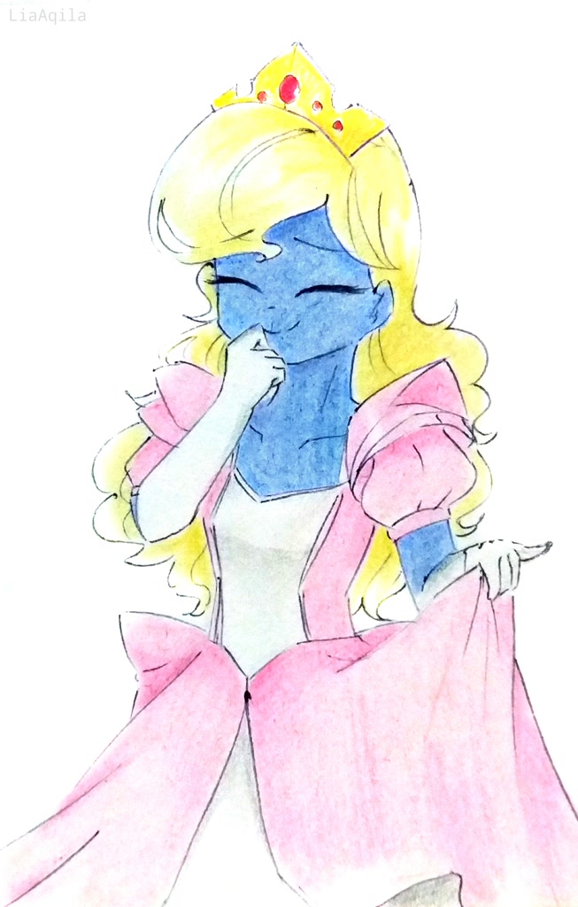 #2407642 - safe, artist:liaaqila, oc, oc:azure/sapphire, equestria ...