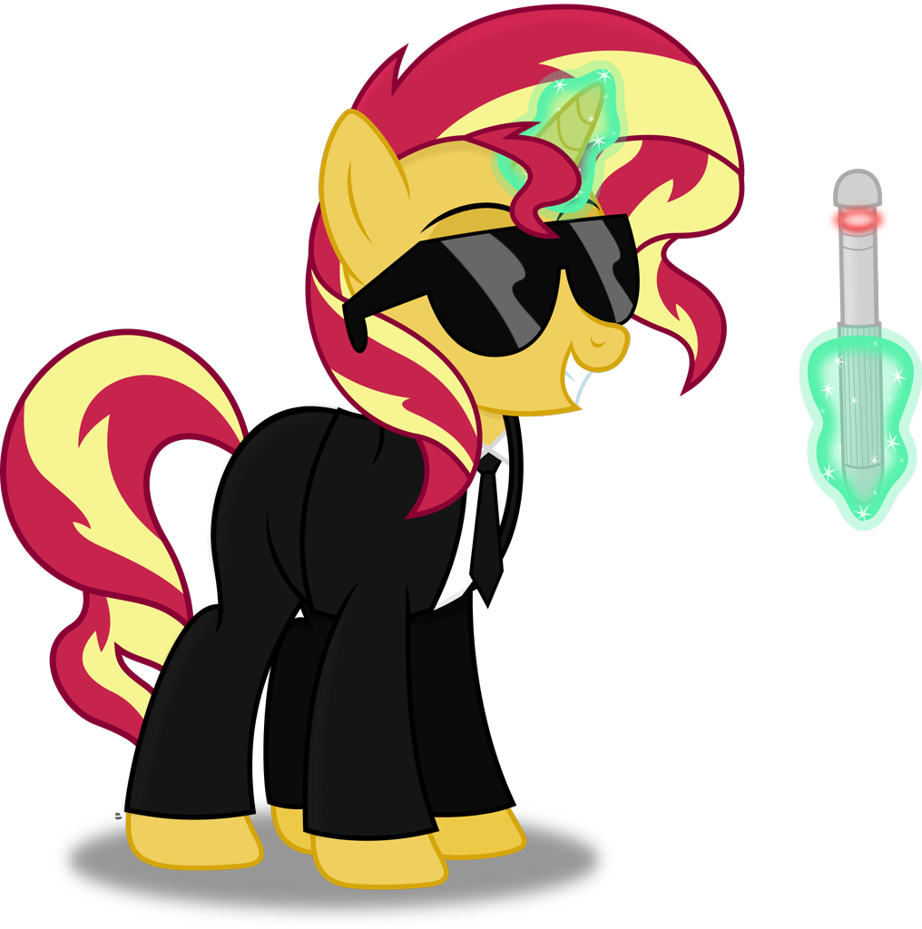 #2407654 - safe, artist:anime-equestria, sunset shimmer, pony, unicorn ...