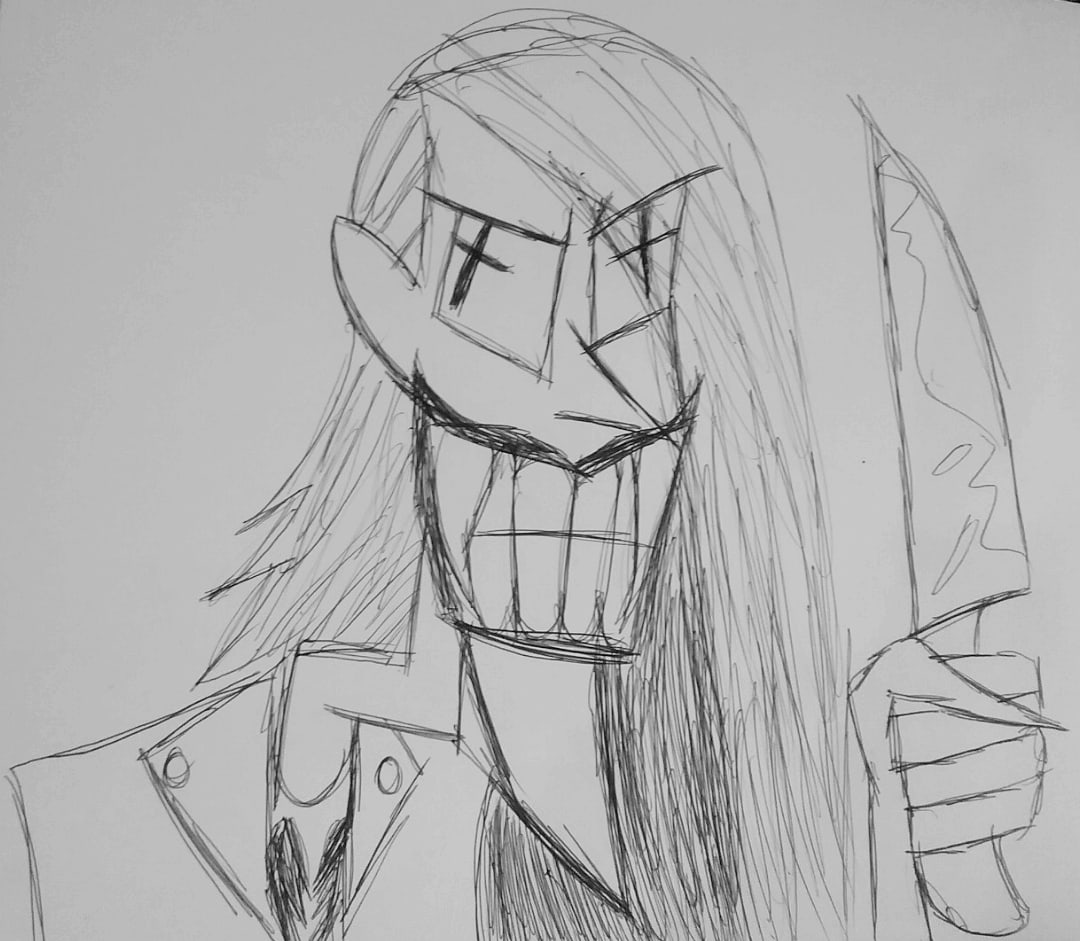 #2409023 - semi-grimdark, artist:mario dhard, pinkie pie, human, blood ...