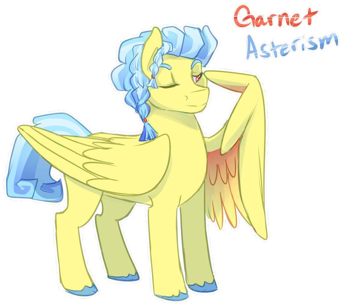 #2409120 - safe, artist:amiookamiwolf, oc, oc only, oc:garnet asterism ...