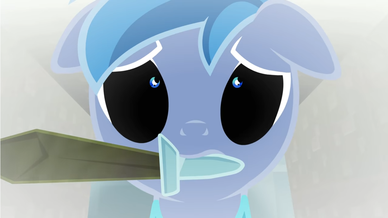 #2412054 - safe, artist:jan, edit, button mash, don't mine at night ...