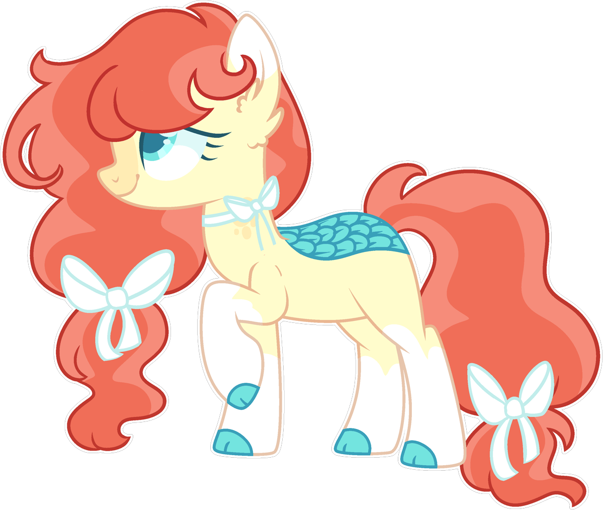 #2390646 - safe, artist:kurosawakuro, oc, oc only, hybrid, kirin, base ...