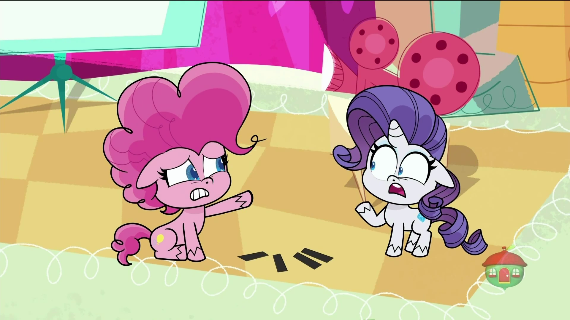 #2391644 - safe, screencap, applejack, pinkie pie, rarity, earth pony ...