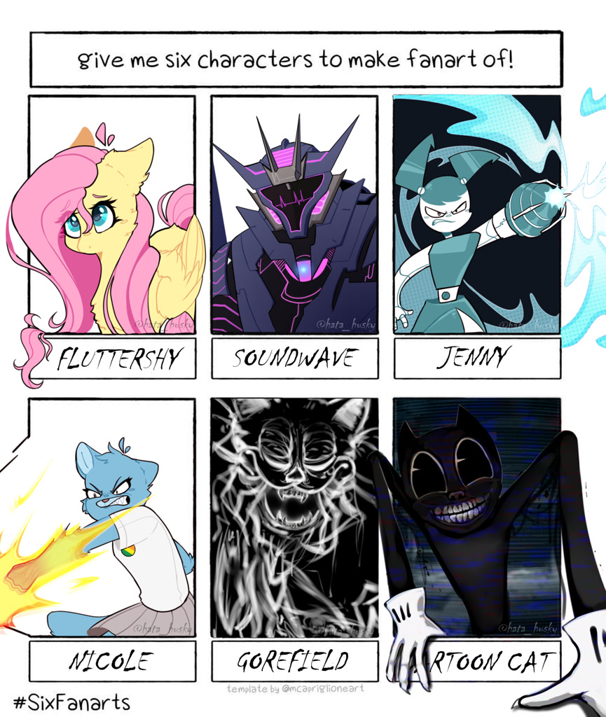 #2391925 - safe, artist:hata-husky, fluttershy, cat, pegasus, pony ...