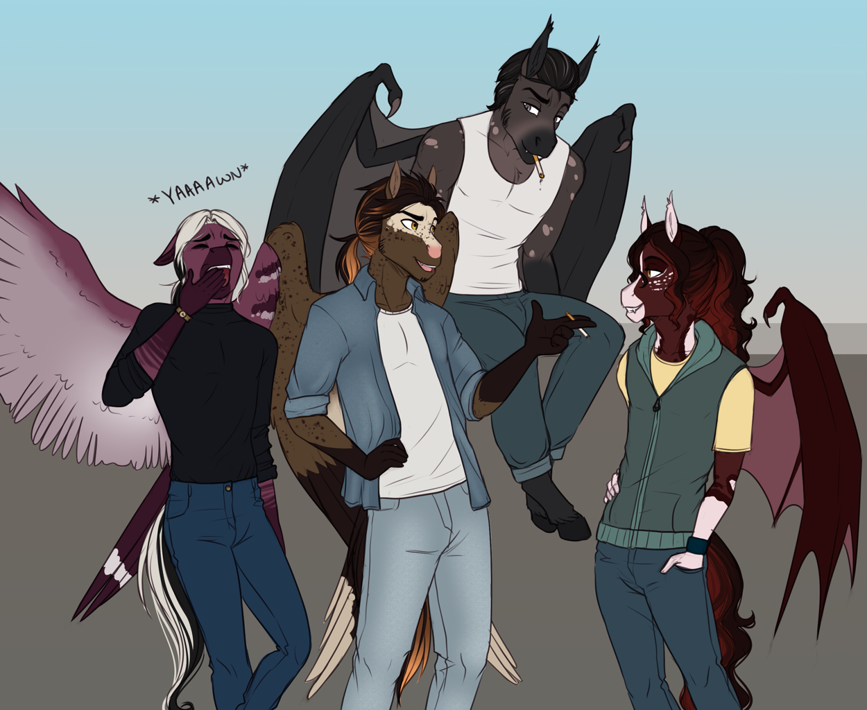 #2392692 - safe, artist:askbubblelee, oc, oc only, oc:isaac arche, oc ...