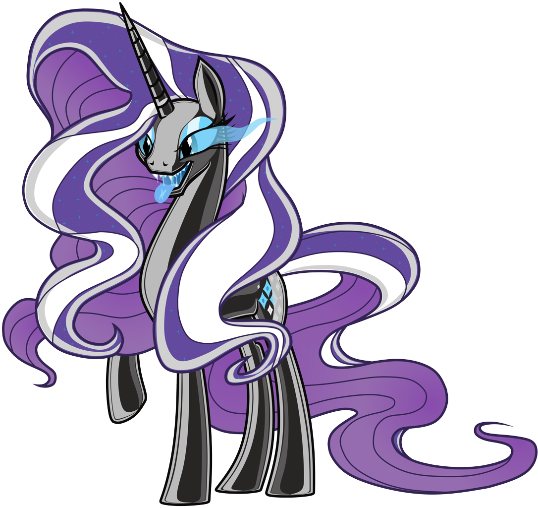 #2393201 - suggestive, artist:severity-gray, nightmare rarity, latex ...