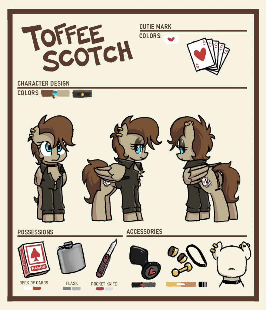 #2393790 - explicit, artist:plunger, oc, oc only, oc:toffee scotch ...