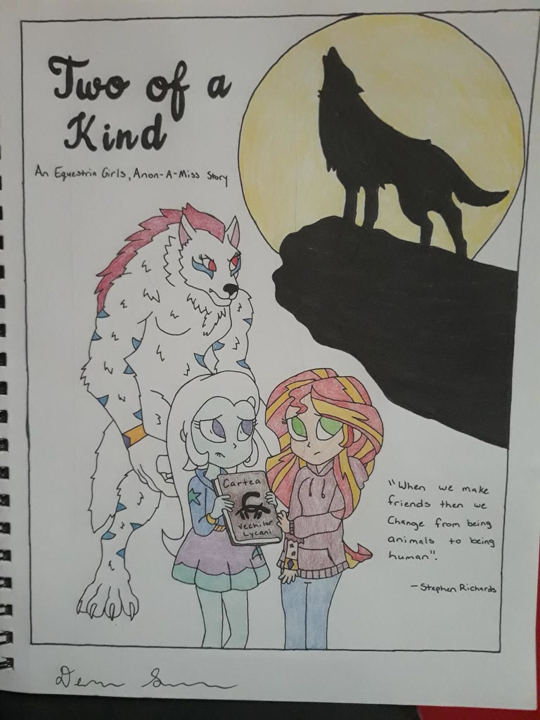 #2413245 - safe, artist:toshi-the-panda-1996, sunset shimmer, trixie ...