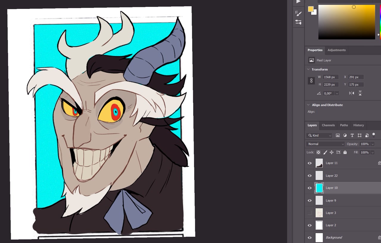 #2413502 - safe, artist:fivey, discord, human, bust, clothes, grin ...