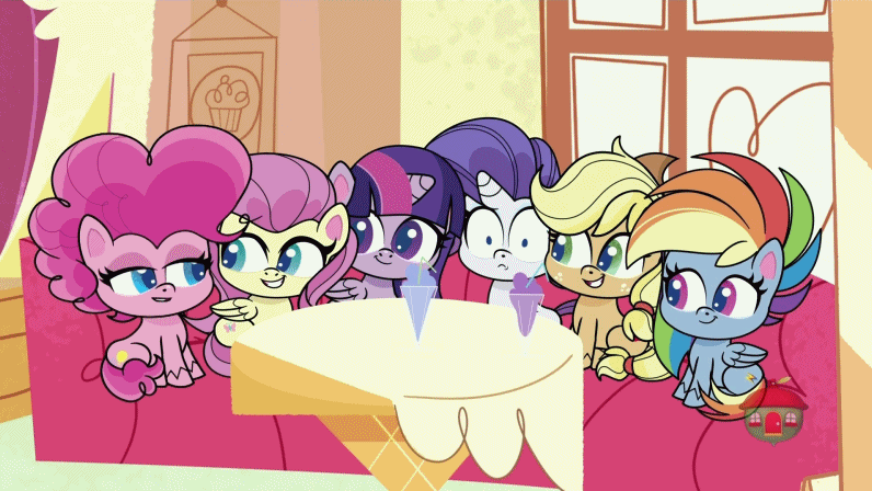 #2420068 - safe, screencap, applejack, fluttershy, pinkie pie, rainbow ...