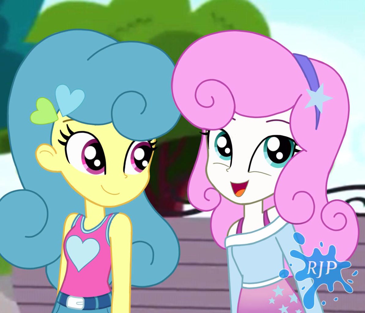 #2421452 - safe, artist:rjp.rammy, lemon hearts, twinkleshine ...