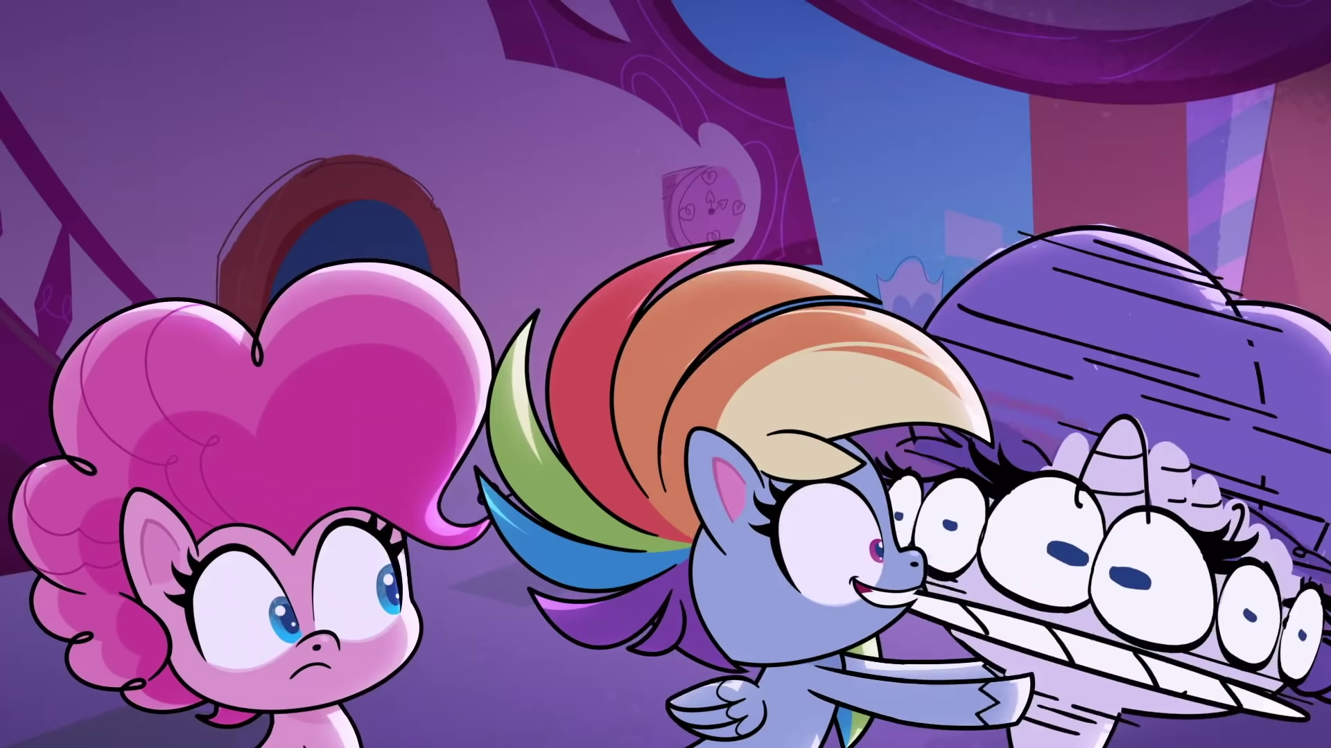 #2421978 - safe, screencap, pinkie pie, rainbow dash, rarity, earth ...