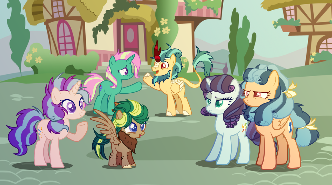 #2422788 - safe, artist:tersisa, oc, oc only, hybrid, kirin, pegasus ...