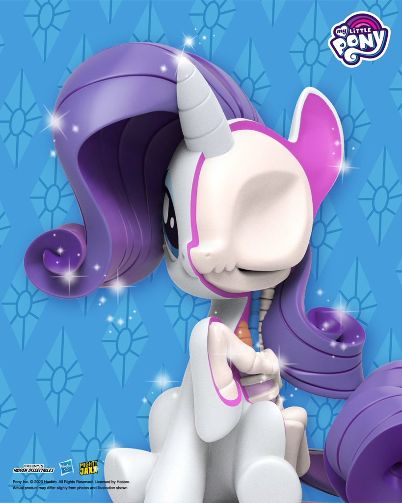 #2424995 - safe, part of a set, rarity, pony, unicorn, freeny's hidden dissectibles, official ...