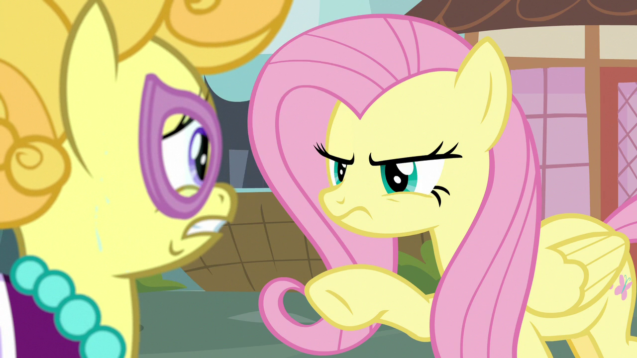 #2425713 - safe, screencap, fluttershy, lemon chiffon, earth pony ...