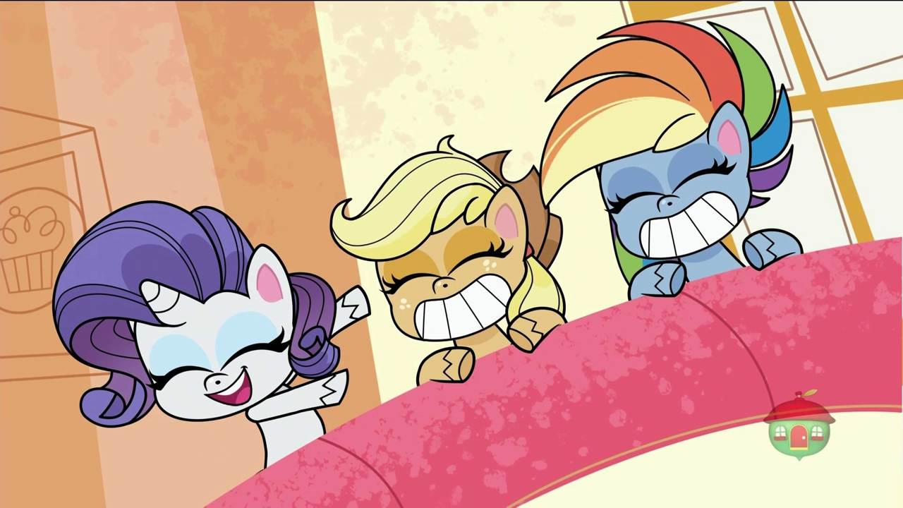 #2414109 - safe, screencap, applejack, rainbow dash, rarity, earth pony ...