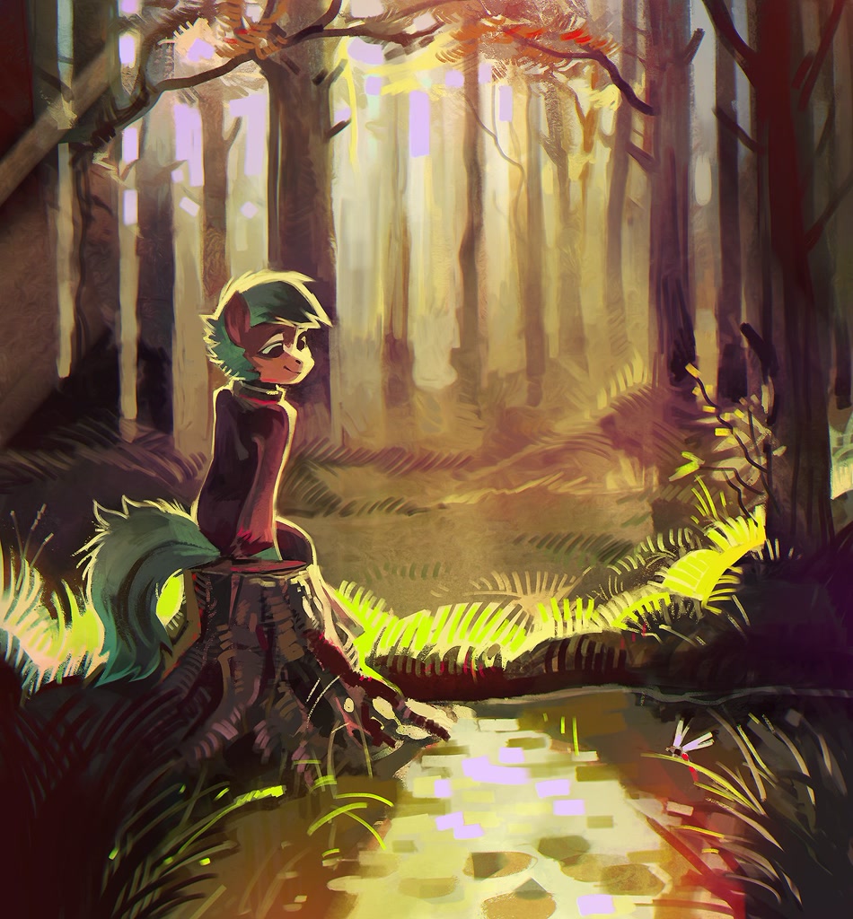 #2414321 - safe, artist:dearmary, oc, oc only, earth pony, semi-anthro ...