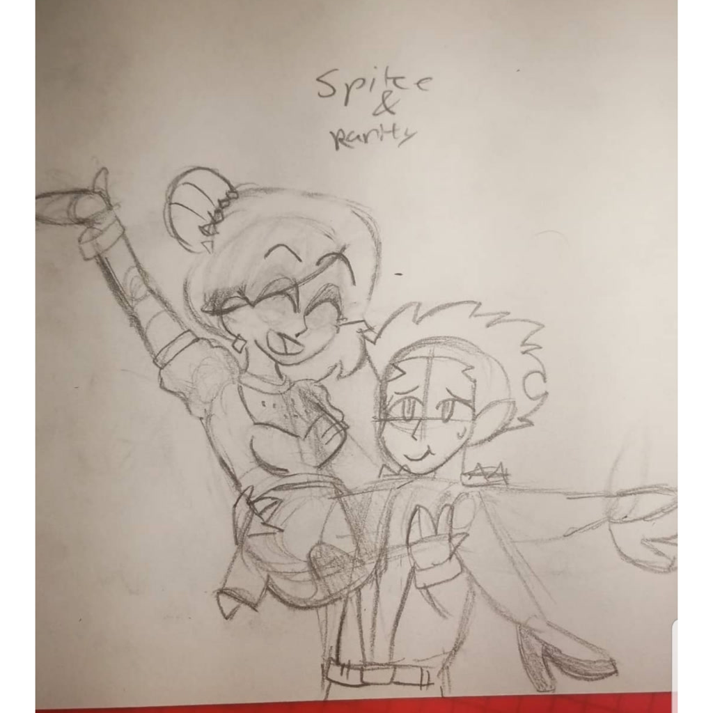 #2427079 - safe, artist:darksamurai63, rarity, spike, human, breasts ...