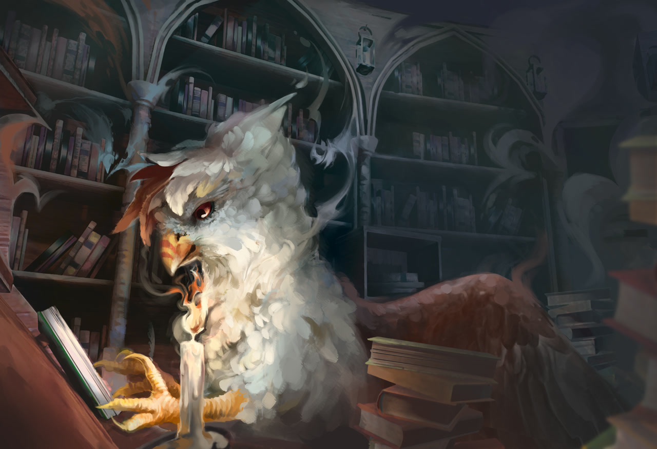 #2427148 - safe, artist:kaikamoi, oc, oc:vermilion brightwing, griffon ...