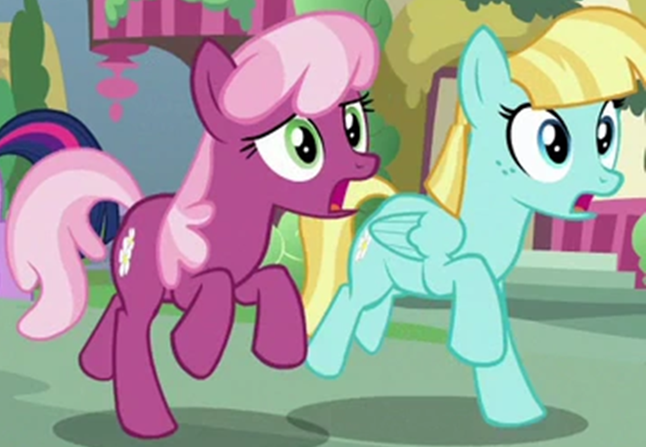 #2427425 - safe, screencap, cheerilee, helia, earth pony, pegasus, pony ...