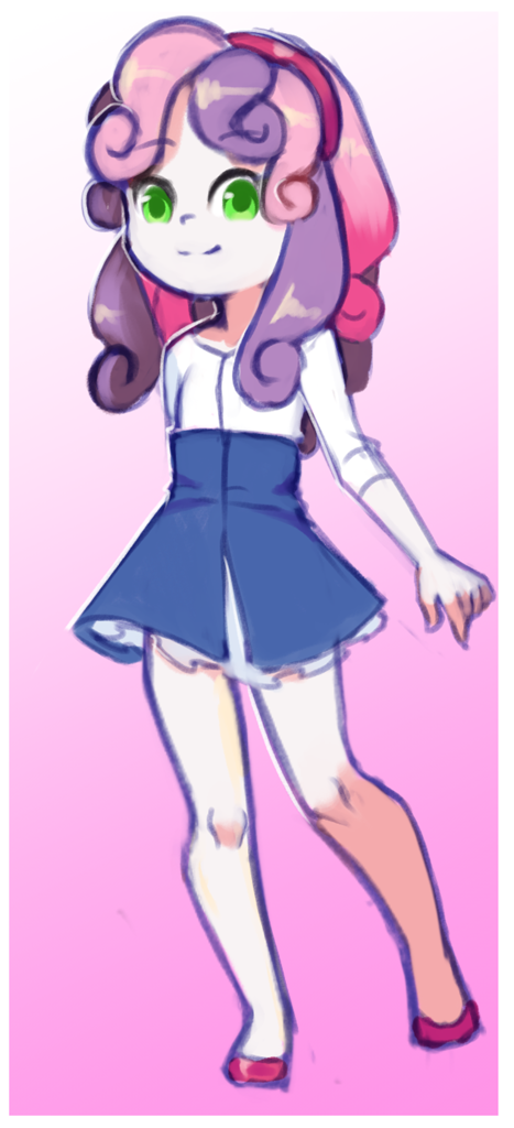 #2427691 - safe, artist:drantyno, sweetie belle, human, equestria girls ...