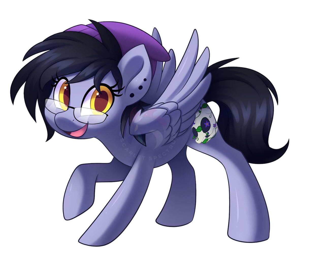 #2432141 - safe, artist:scarlet-spectrum, oc, oc only, oc:nightshade (pegasus), pegasus, pony ...