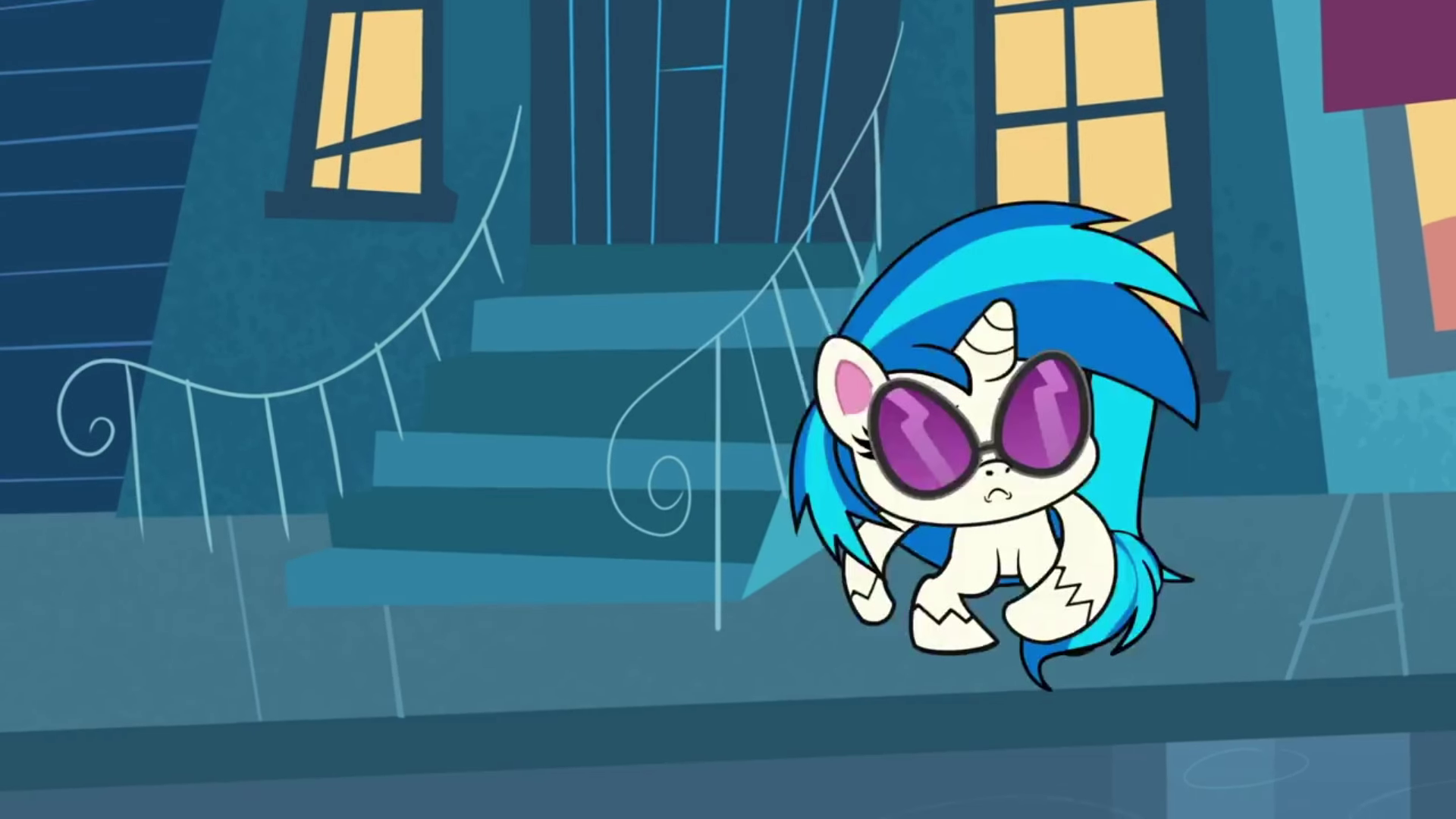 #2432567 - safe, screencap, dj pon-3, rarity, vinyl scratch, pony ...