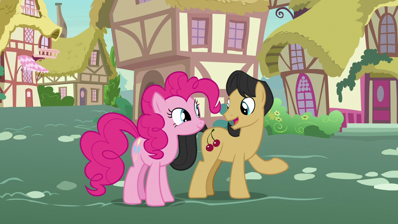 #2415390 - safe, screencap, cherry cola, cherry fizzy, pinkie pie ...
