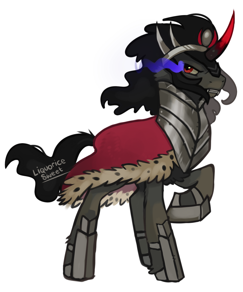 #2415669 - safe, artist:liquorice_sweet, king sombra, pony, unicorn ...