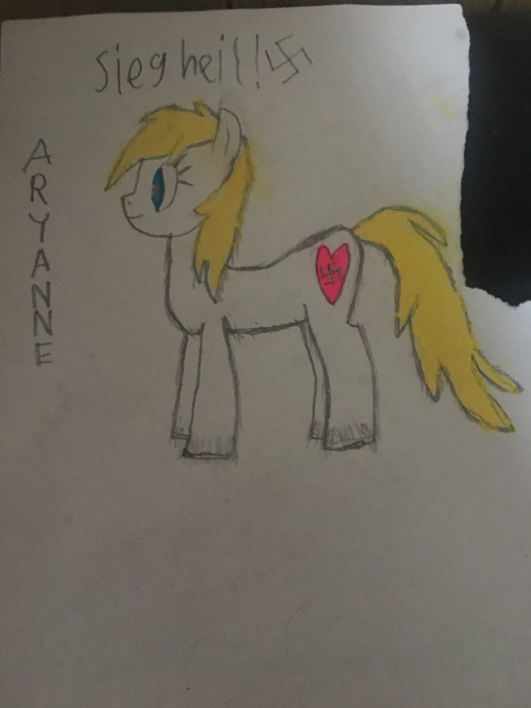 #2419225 - safe, anonymous artist, oc, oc:aryanne, earth pony, pony ...