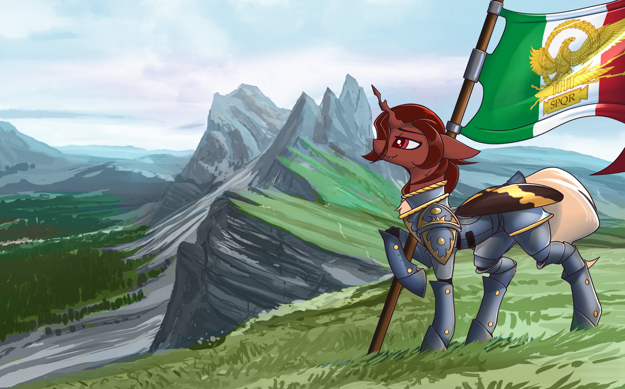 #2419535 - safe, artist:fenixdust, oc, oc only, oc:red flux, changeling ...