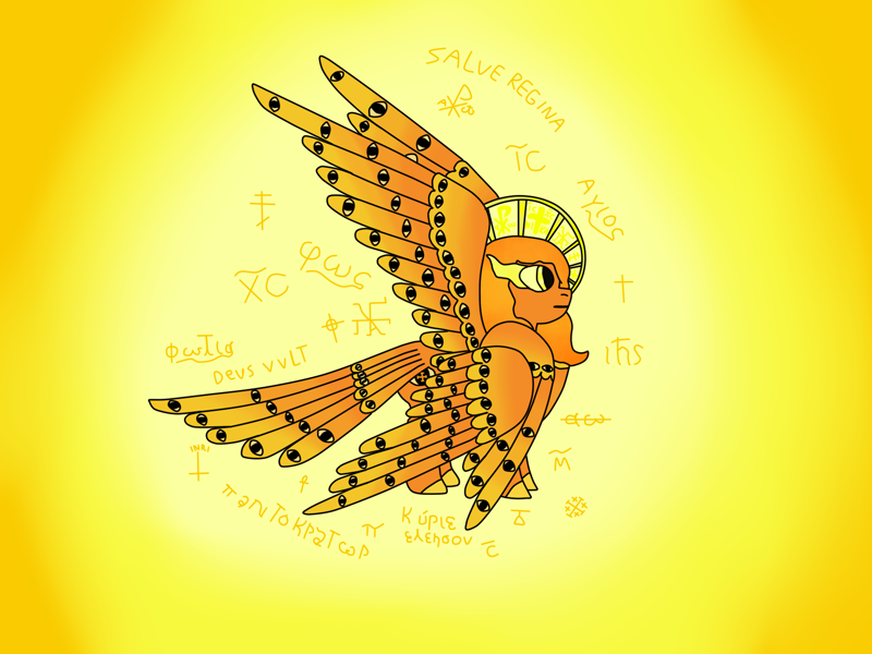 Seraphim Eyes On Wings