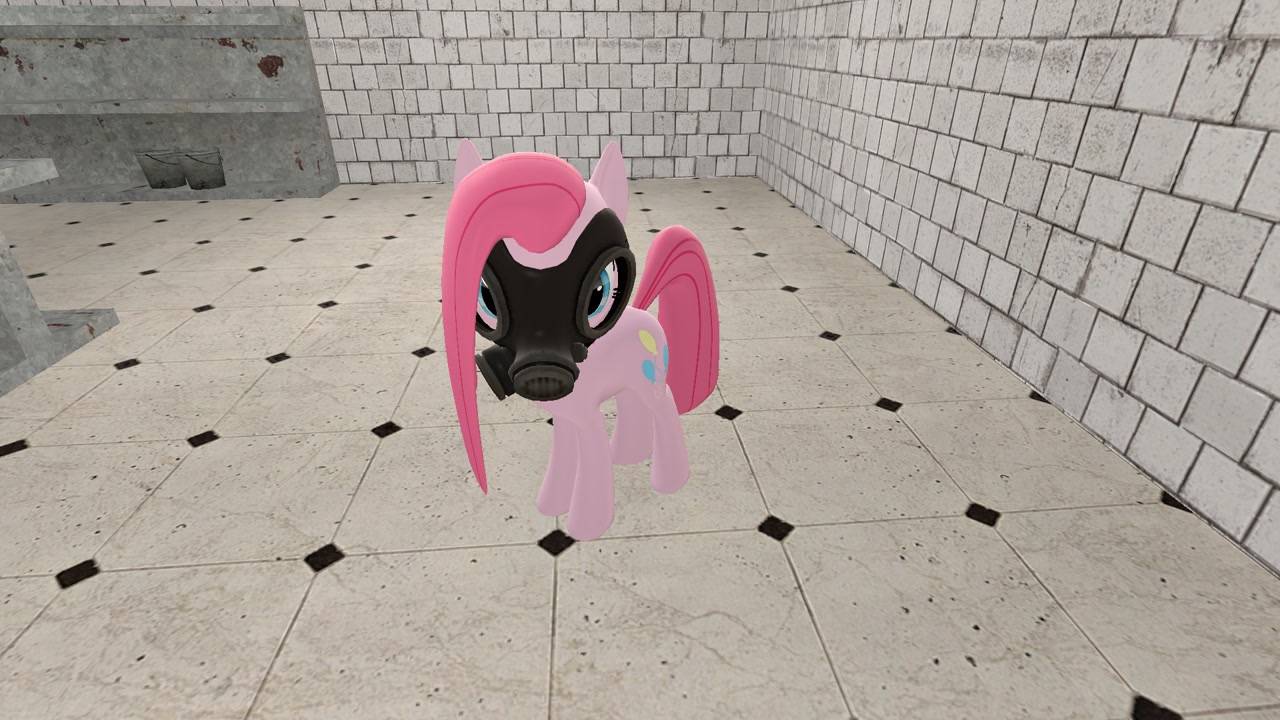 #2445602 - safe, artist:nightmenahalo117, pony, 3d, coronavirus, gas ...