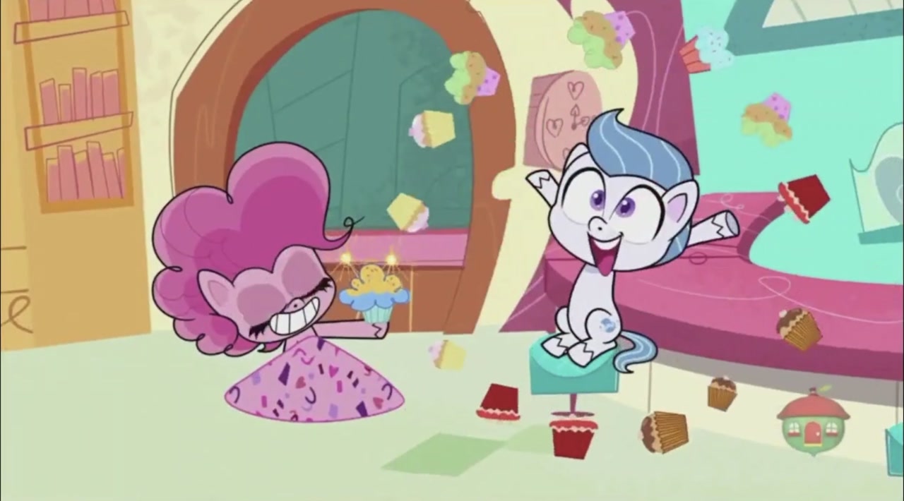 #2450364 - safe, screencap, boogie board, pinkie pie, earth pony, pony ...