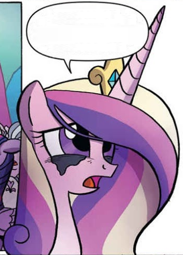 #2450578 - safe, artist:agnesgarbowska, edit, princess cadance, alicorn ...