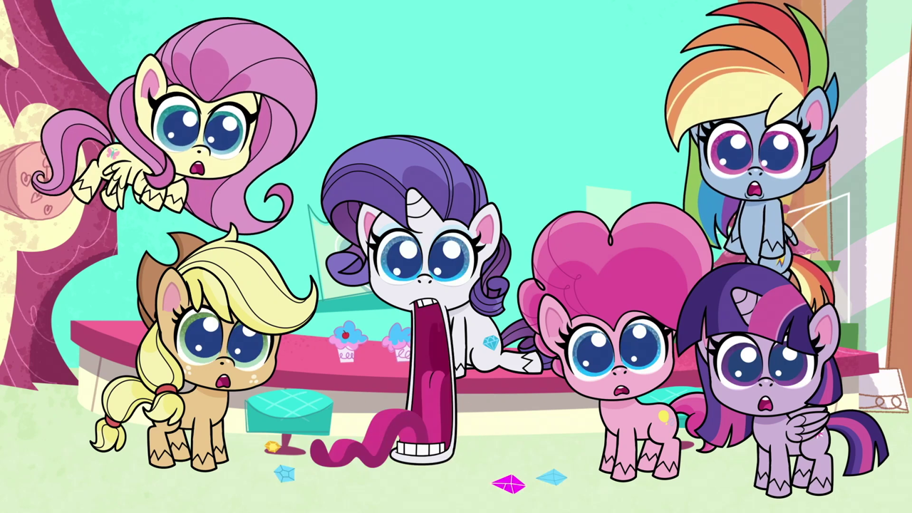 #2437215 - safe, screencap, applejack, fluttershy, pinkie pie, rainbow dash, rarity, twilight ...