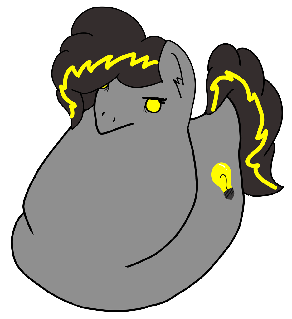 #2456257 - safe, artist:ladytechna, oc, oc:bug-zapper, earth pony ...