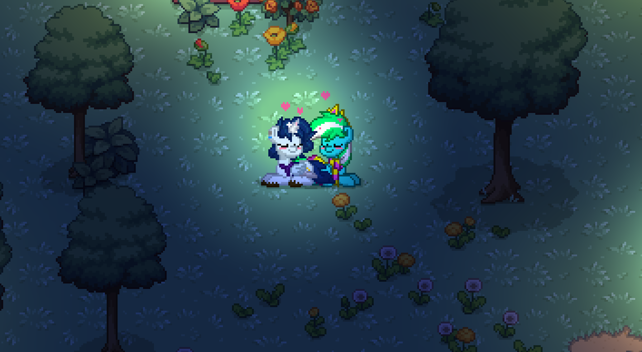 #2439544 - safe, oc, oc only, oc:tsukiko, oc:wyatt, pony, pony town ...