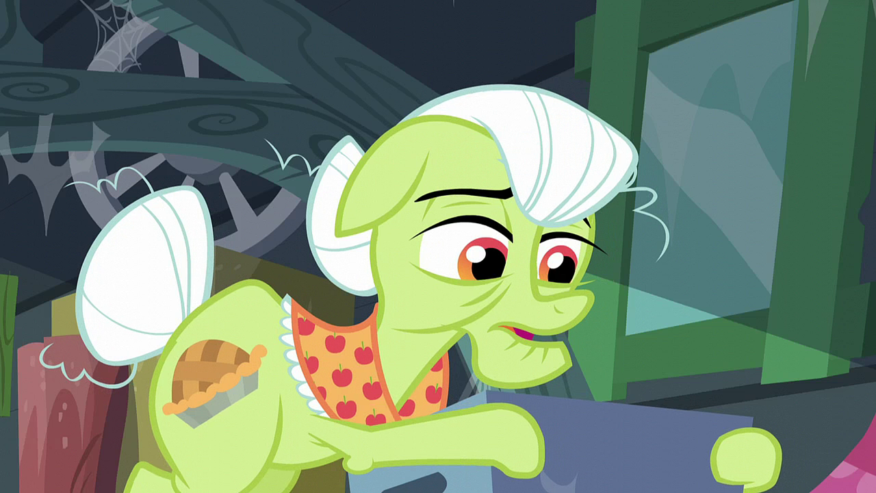#2528105 - safe, screencap, granny smith, earth pony, pony, brotherhooves social, g4, my little ...