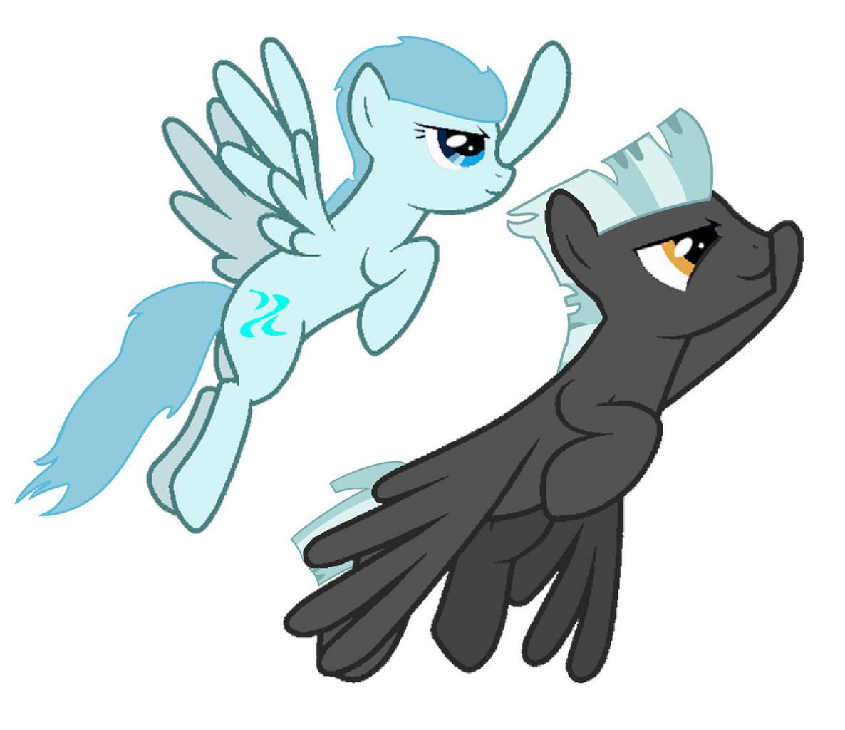 #2529525 - safe, artist:detailedatream1991, thunderlane, oc, oc:windy ...