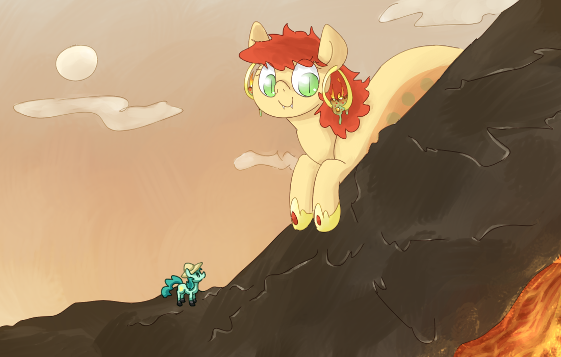 #2530794 - safe, artist:archego-art, oc, oc only, oc:titania, lamia ...