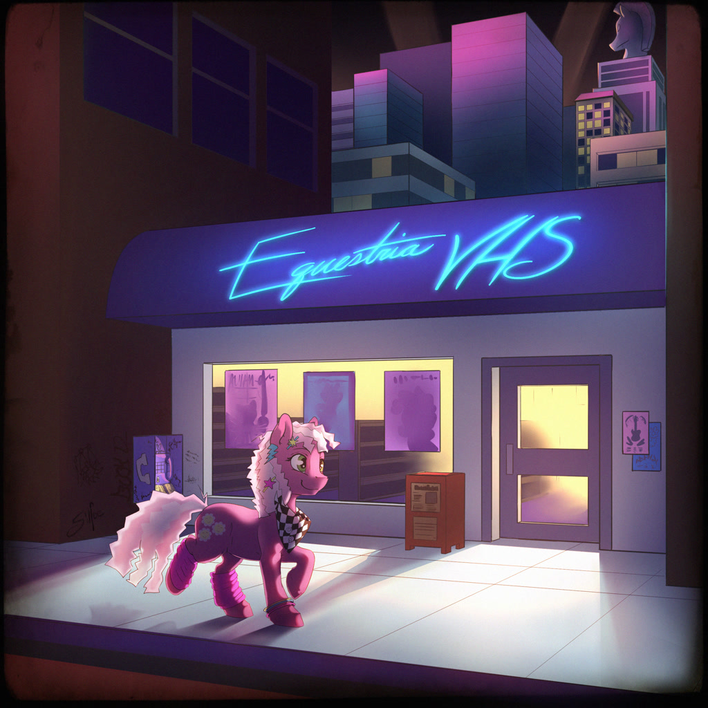 #2531403 - safe, artist:silfoe, cheerilee, earth pony, pony, g4, 80s ...