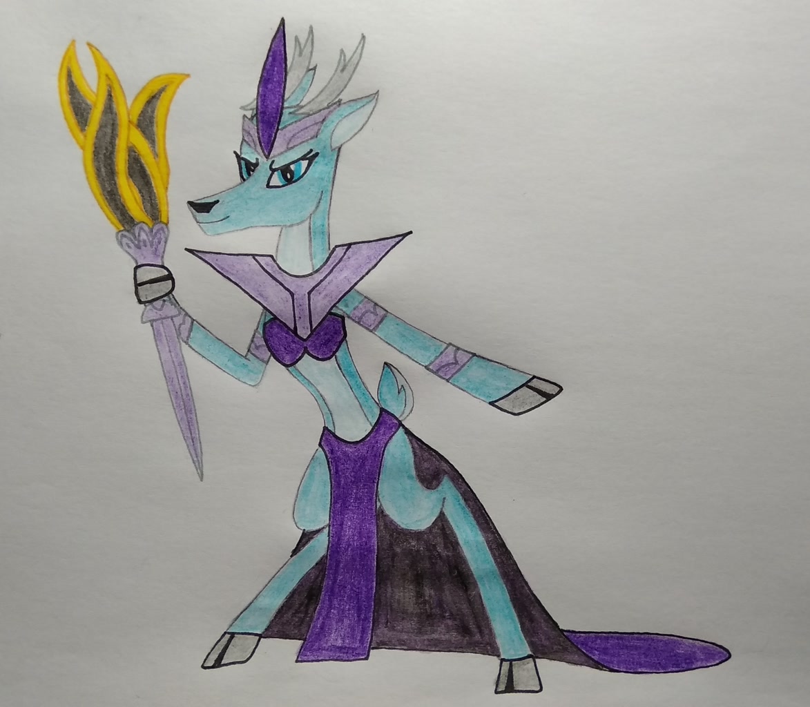 #2532213 - safe, artist:bsw421, oc, oc only, deer, semi-anthro, bra ...