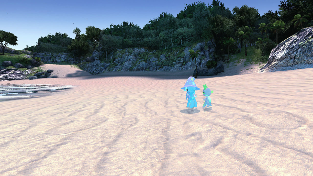 #2532538 - safe, artist:rygoespop, spike, trixie, g4, 3d, female, male ...