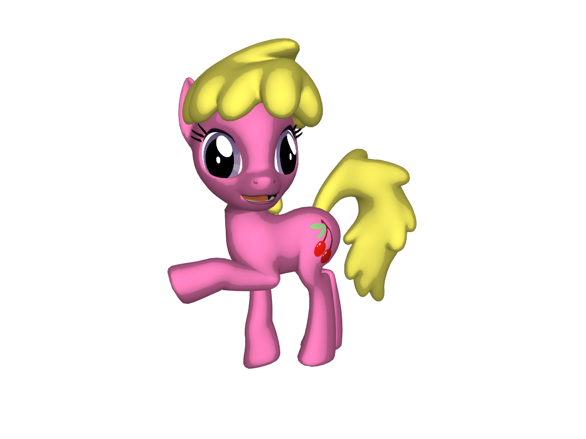 #2532597 - safe, artist:nintenblock64, cherry berry, earth pony, pony ...
