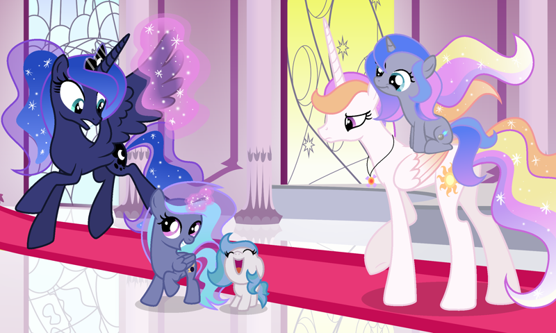 My Little Pony Friendship Is Magic Princess Celestia And Lunas Parents