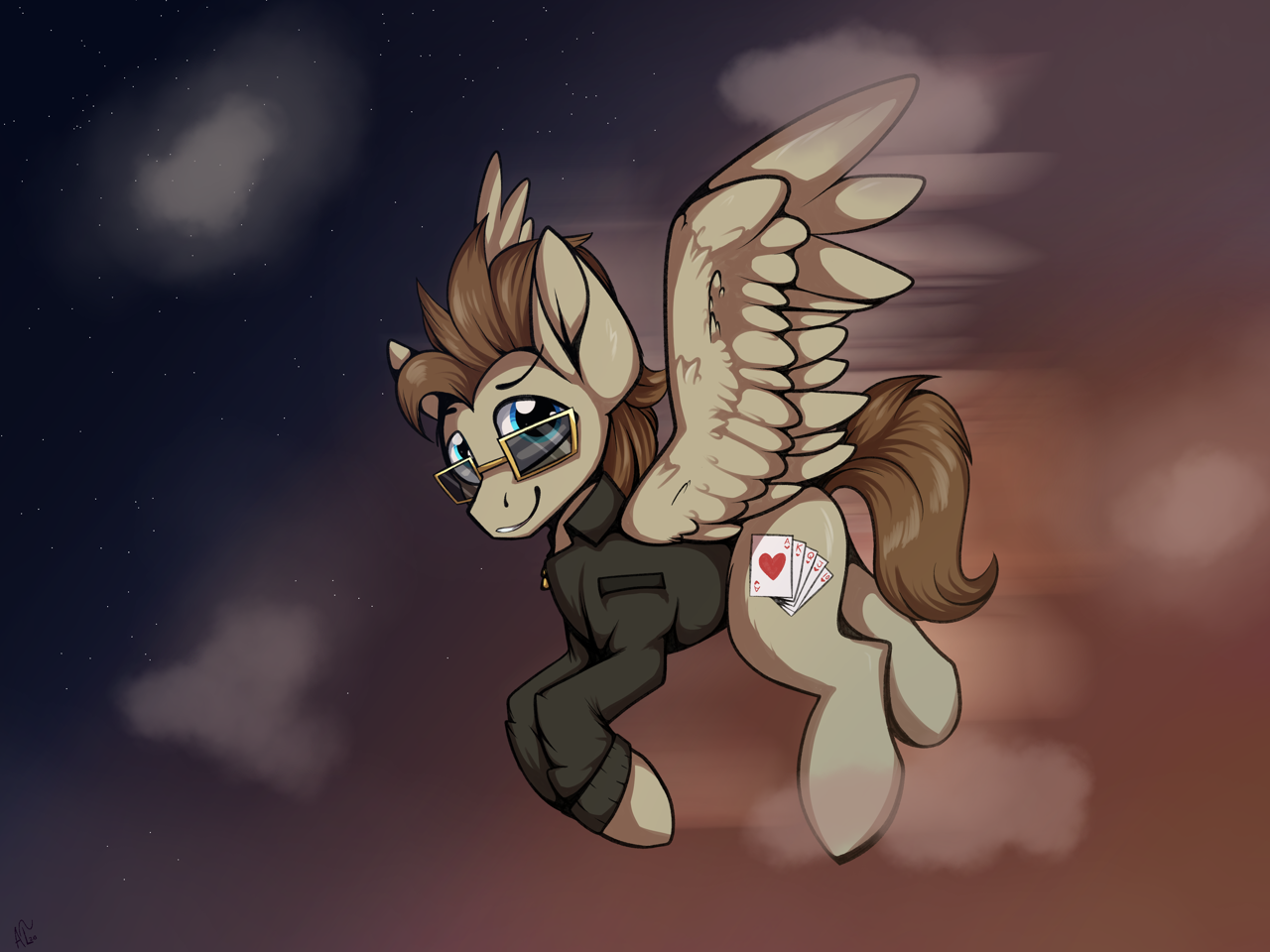 #2534278 - safe, artist:luxsimx, oc, oc only, oc:toffee scotch, pegasus ...