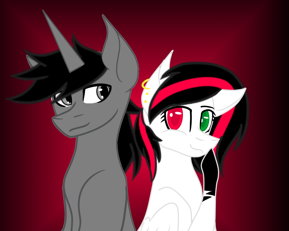 #2535427 - safe, artist:ruchiyoto, oc, oc:black cross, oc:emala jiss ...